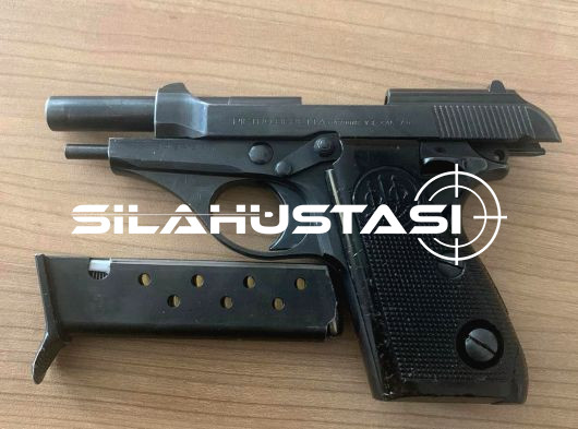 SIFIR AYARINDA, HATASIZ,ORJİNAL 7.65 mm.DÜĞMELİ PİETRO BERETTA MOD 70 ...